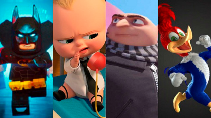 As animações que estreiam em 2017